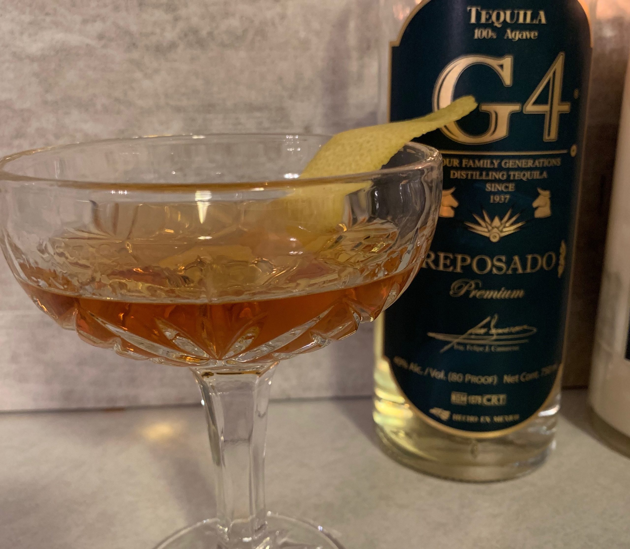 Sweet Highlander Recipe Using G4 Tequila
